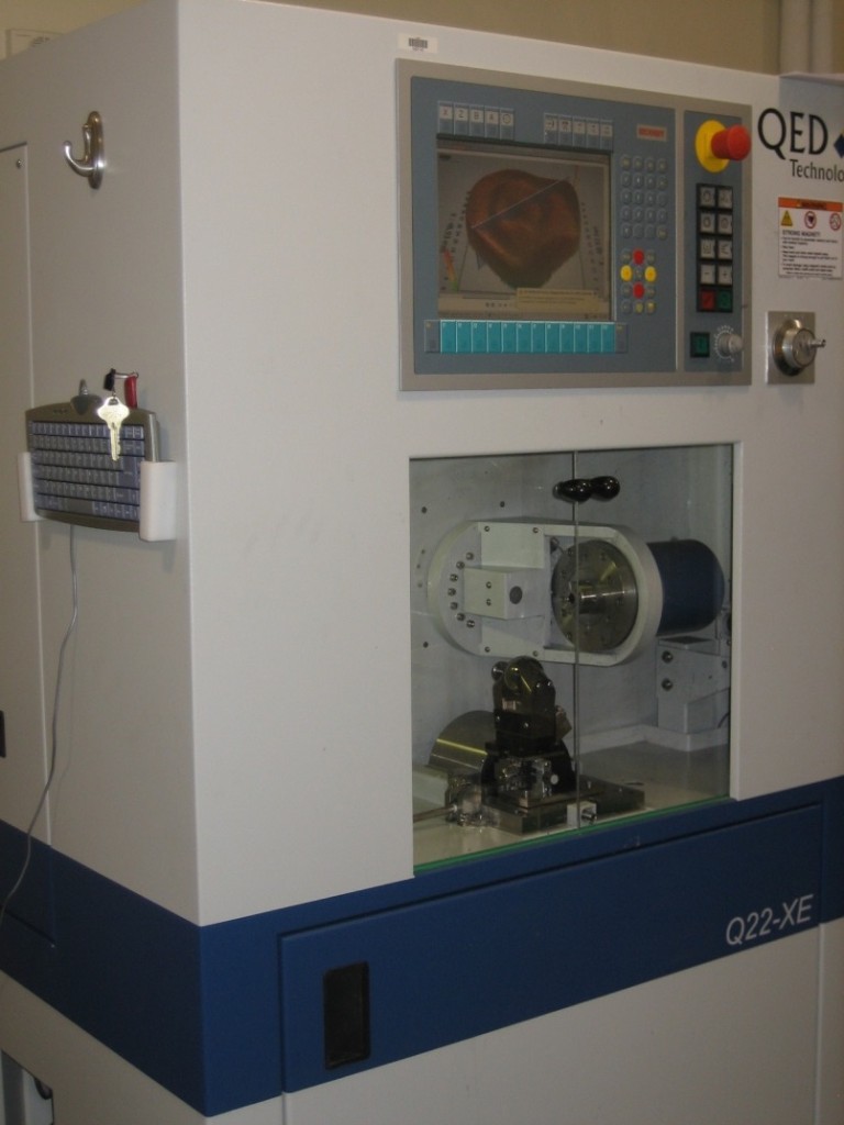 Magnetorheological finishing | The Center for Freeform Optics